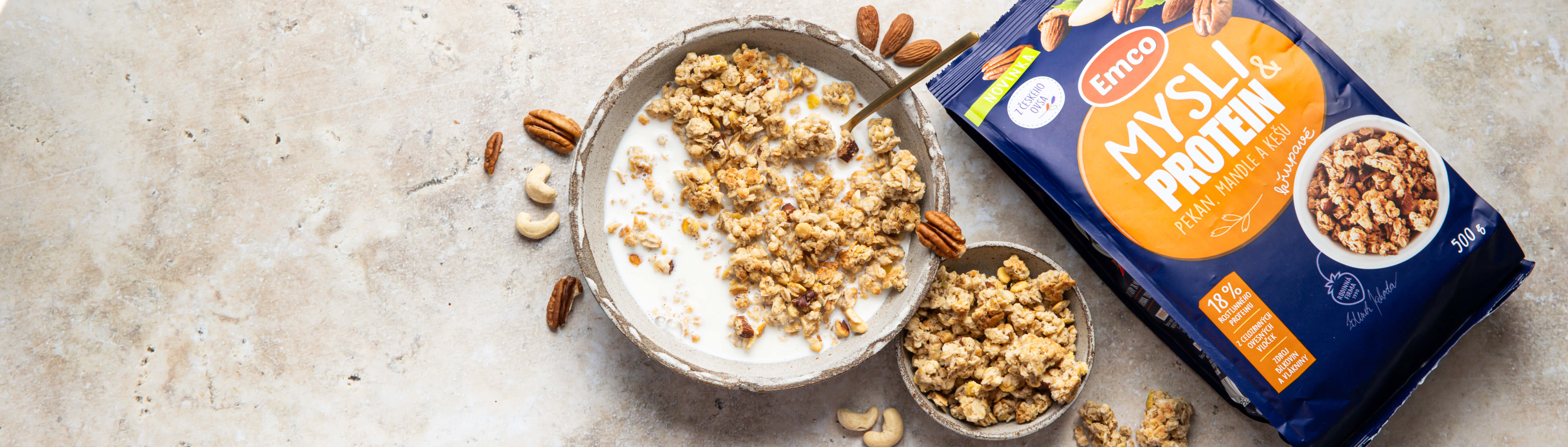 Proteinové mysli - Emco.cz